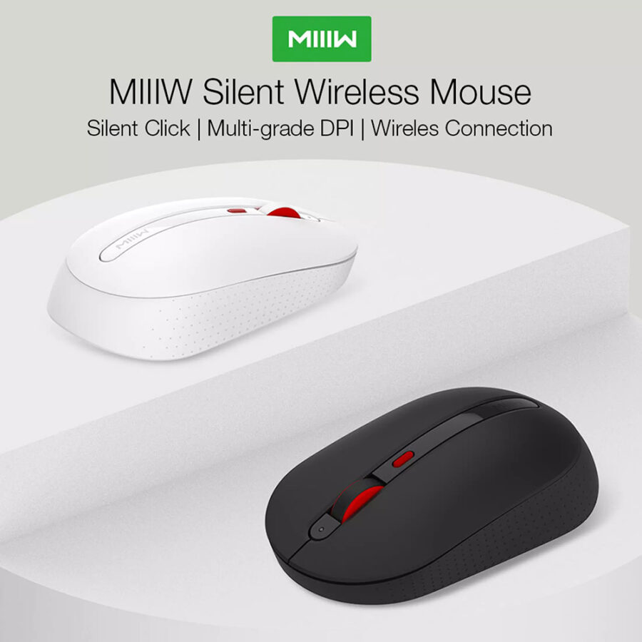قیمت ، خرید و مشخصات ماوس بی‌سیم شیائومی Miiiw Wireless Silent Mouse MWMM01