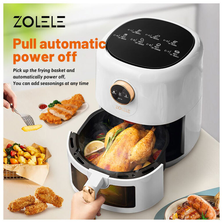 قیمت ، خرید و مشخصات هواپز 4.5 لیتری Air fryer Zolele ZA004