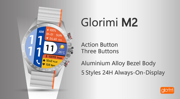 قیمت ، خرید ، بررسی و مشخصات ساعت هوشمند شیائومی Glorimi M2