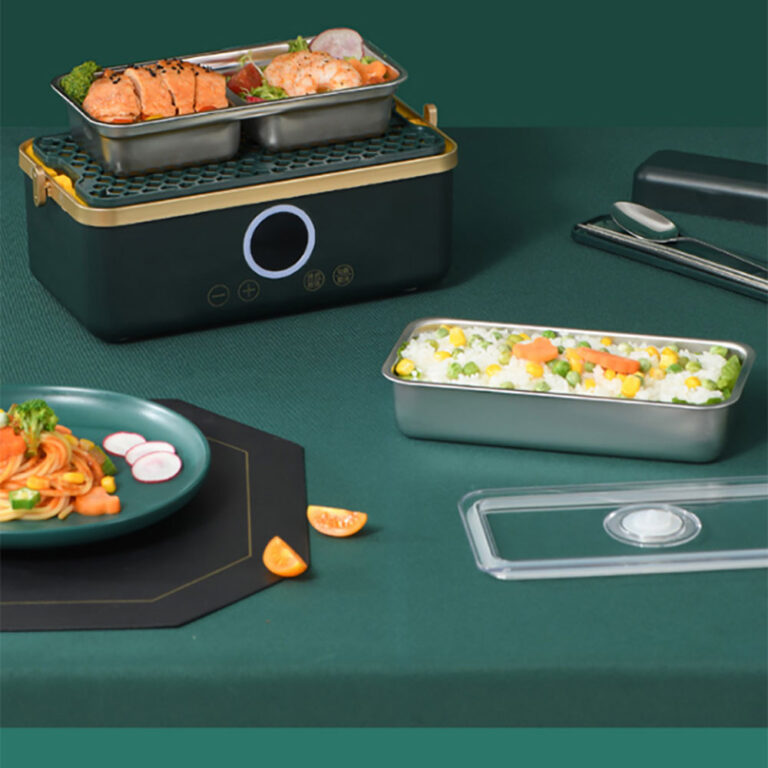 جعبه ناهار هوشمند ضد زنگ مدل Keep Warm Smart Lunch Box liven g-20